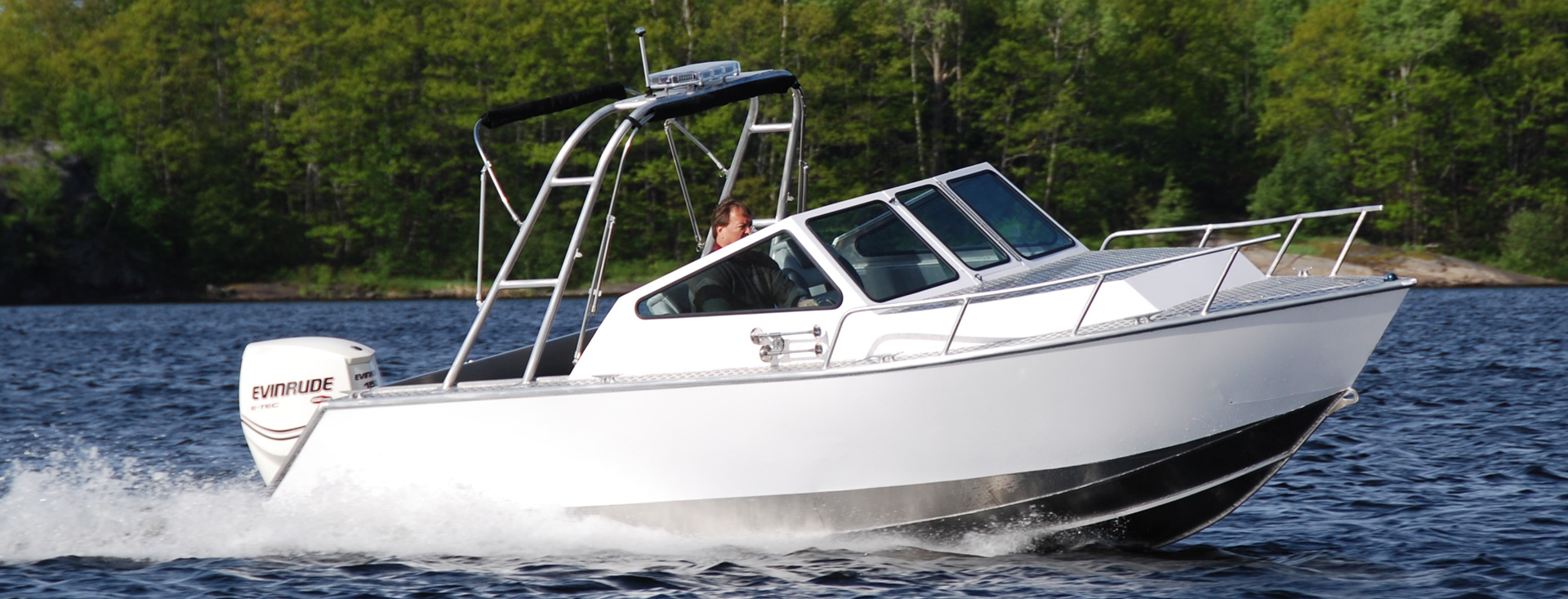 22' (6.5m) Patrol Raised Deck - Marine Law Enforcement | Stanley Boats