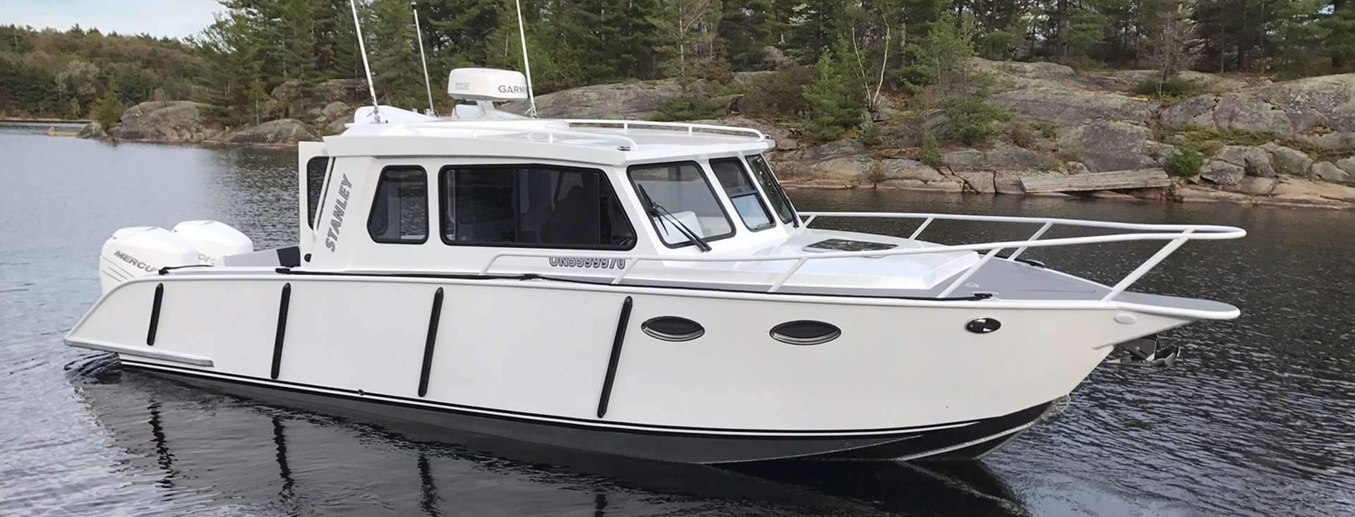 31' (9.5m) Patrol Cruiser - Heavy Gauge Aluminum Boat | Stanley Boats